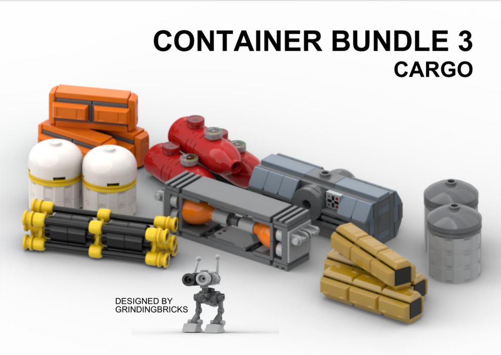 Container Bundle 3 Cargo – MOCBoxing