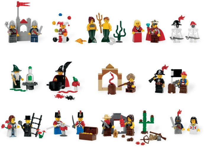 Fairytale & Historic Minifigure Set – MOCBoxing
