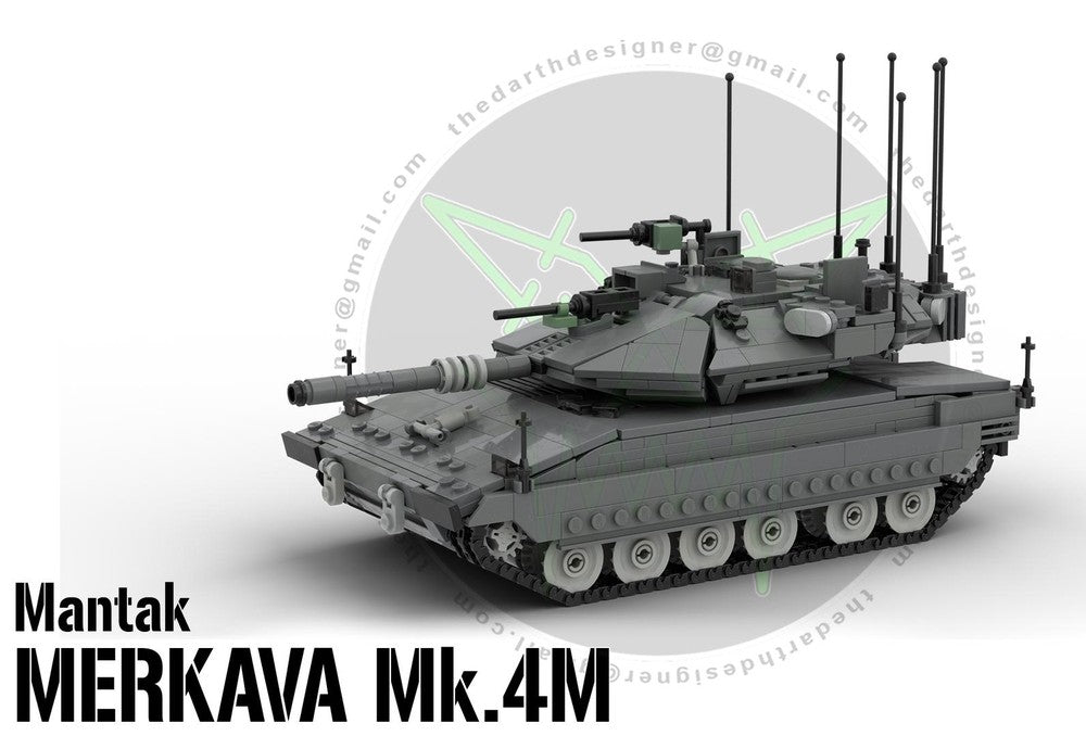Merkava Mk.4M | Main Battle Tank - 1:35 Scale – MOCBoxing