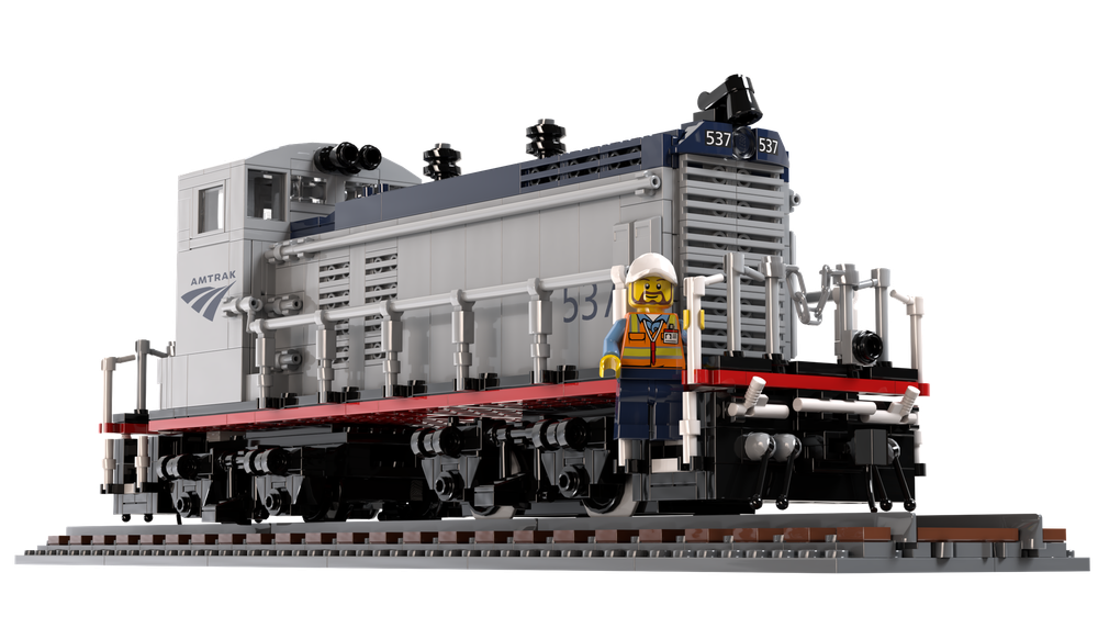 Amtrak 537 EMD MP15DC Switcher – MOCBoxing