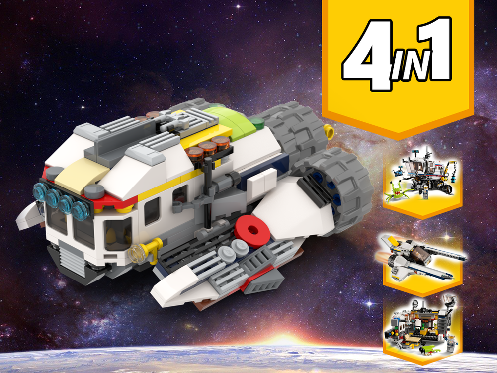 31107 Space Shuttle Alternative Build – MOCBoxing™
