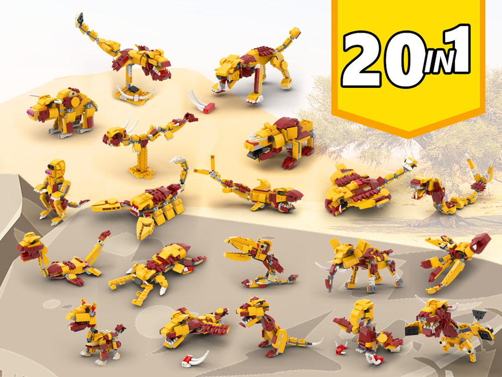 Dinosaur MOCs – MOCBoxing®