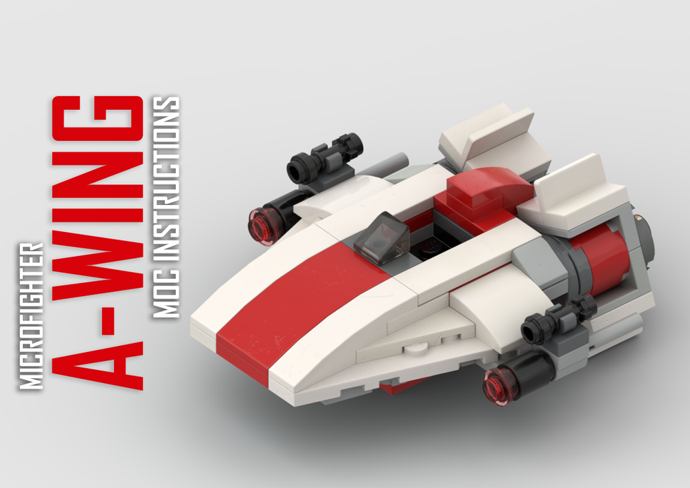 Microfighter A-Wing – MOCBoxing