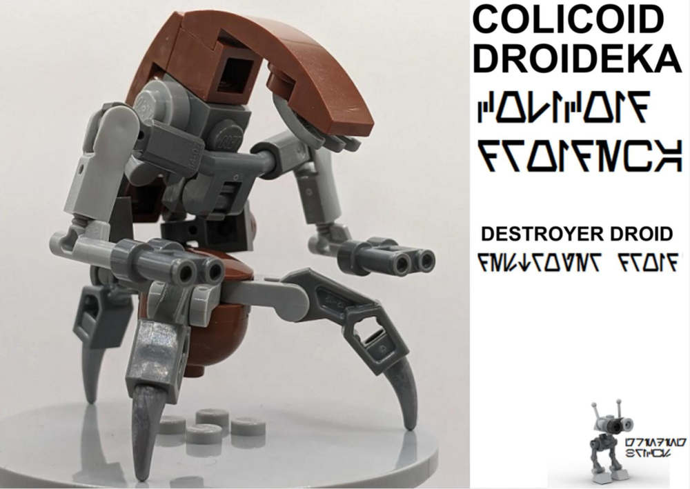 Colicoid Droideka Destroyer Droid – MOCBoxing™