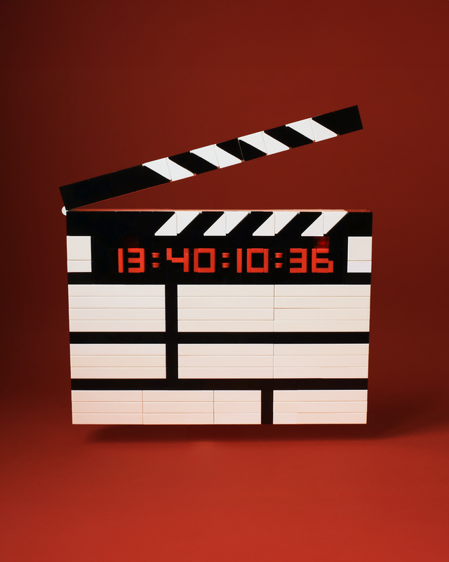 LEGO Clapboard, Film Slate (Working!) 🎬 1:1 Life Sized – MOCBoxing®