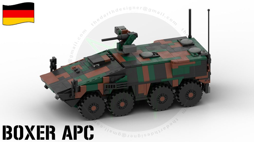 BOXER | 8X8 APC - 1:35 Scale – MOCBoxing