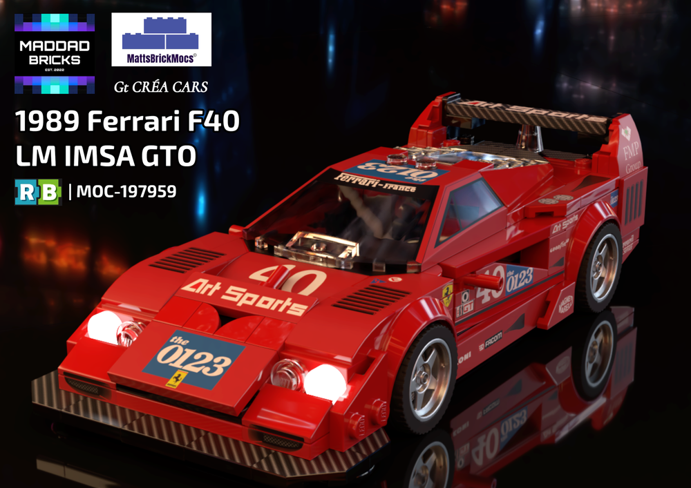 1989 Italian Sports Car F40 LM IMSA GTO – MOCBoxing