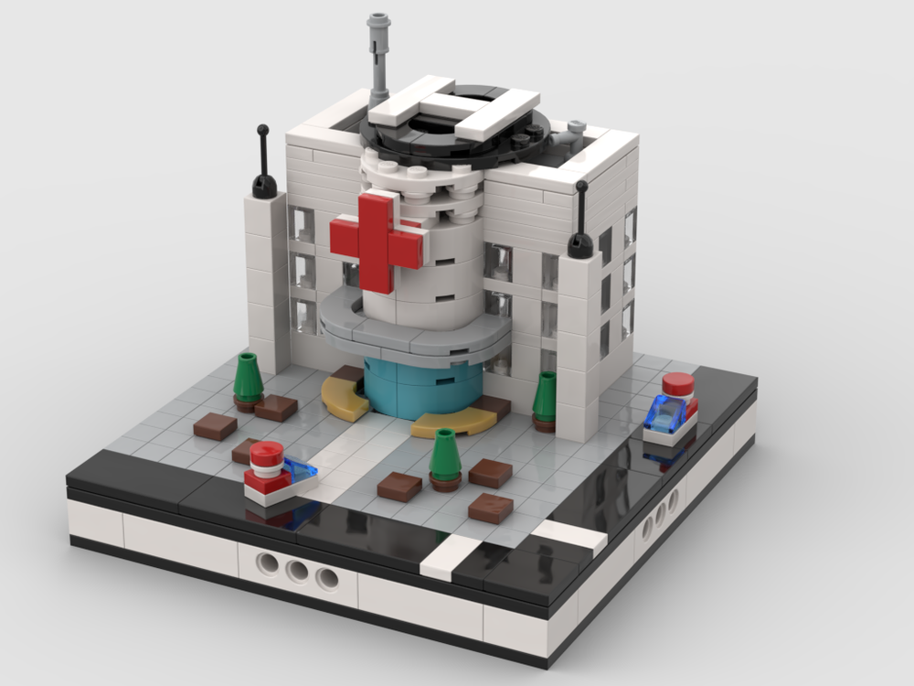 Hospital For A Mini Modular City – MOCBoxing