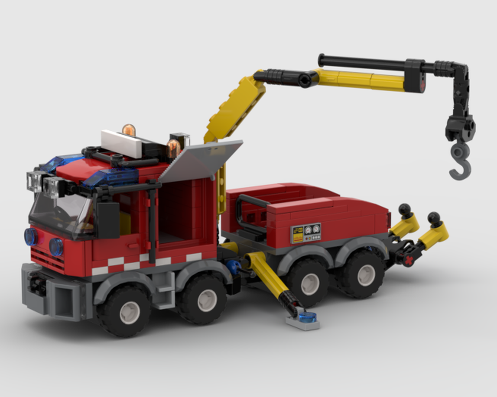 Heavy Rescue Wrecker Fire Truck – MOCBoxing®