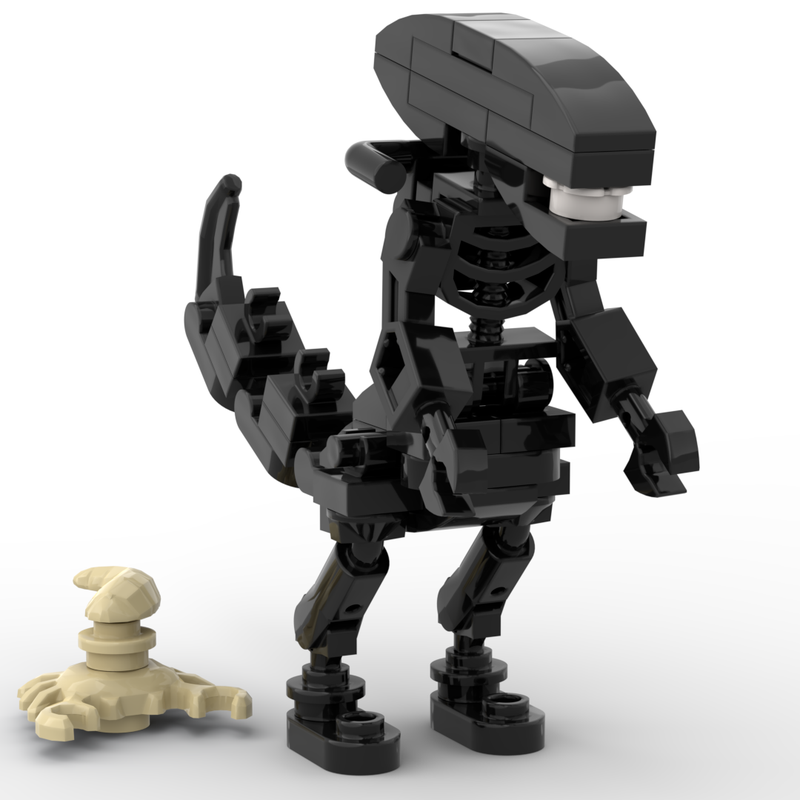 LEGO Xenomorph MOC – Alien-Inspired Custom Build | Unique LEGO Design ...