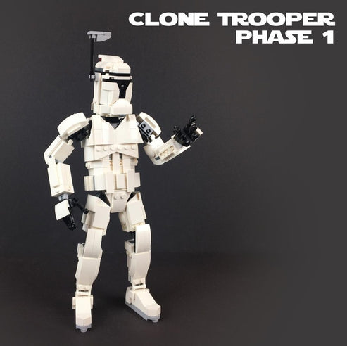 LEGO Phase 1 Clone Soldier MOC – Star Wars Custom Build – MOCBoxing®