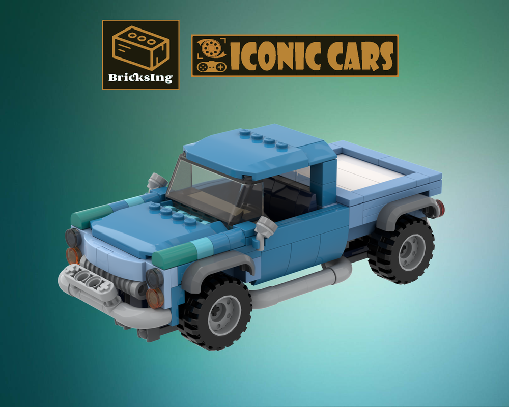 Inpired By Monster Cars Pickup Truck With Creature – MOCBoxing™
