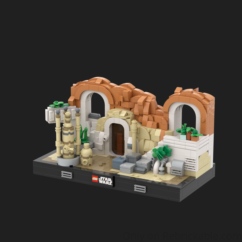 Lars Family Homestead - A Episode IV Diorama – MOCBoxing™