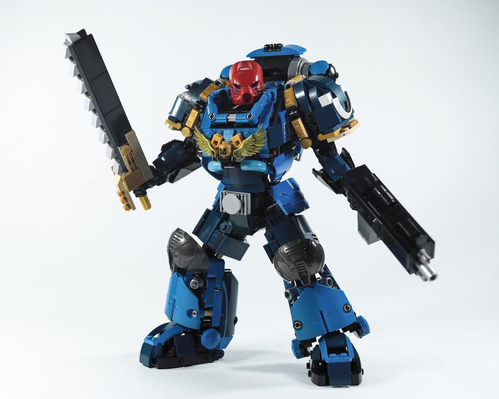 LEGO Space Marine Tahu ( Warhammer 40K + BIONICLE ) – MOCBoxing®