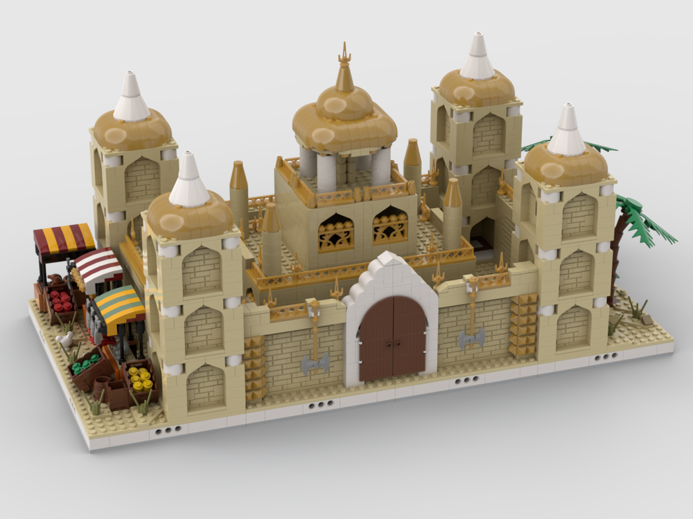 Desert Palace For A Modular Desert Village – MOCBoxing™