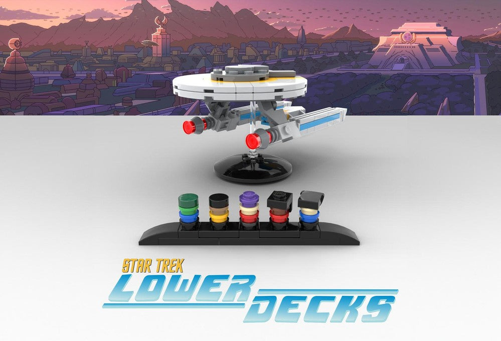 Star Trek: Lower Decks — USS Cerritos Starship And Crew – MOCBoxing®