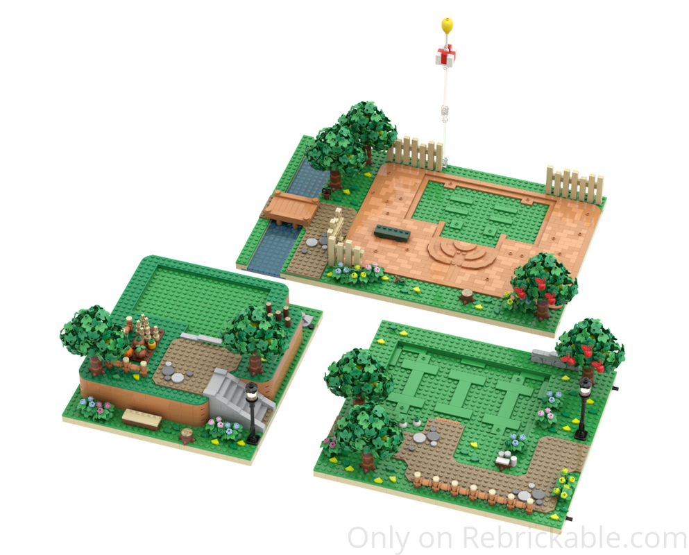 Animal Crossing Modular Bases [BASE ONLY] – MOCBoxing®