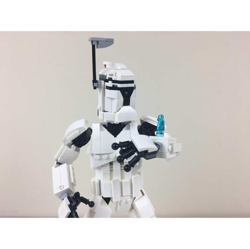 LEGO Phase 1 Clone Soldier MOC – Star Wars Custom Build – MOCBoxing