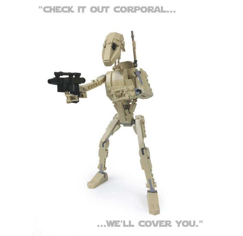 LEGO B1 Battle Droid MOC – Star Wars Custom Build – MOCBoxing